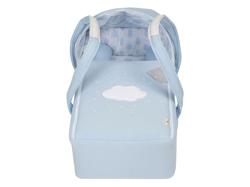 Bambineto 100% Algodón Pima Azul - Bordado Nube | Bambineto