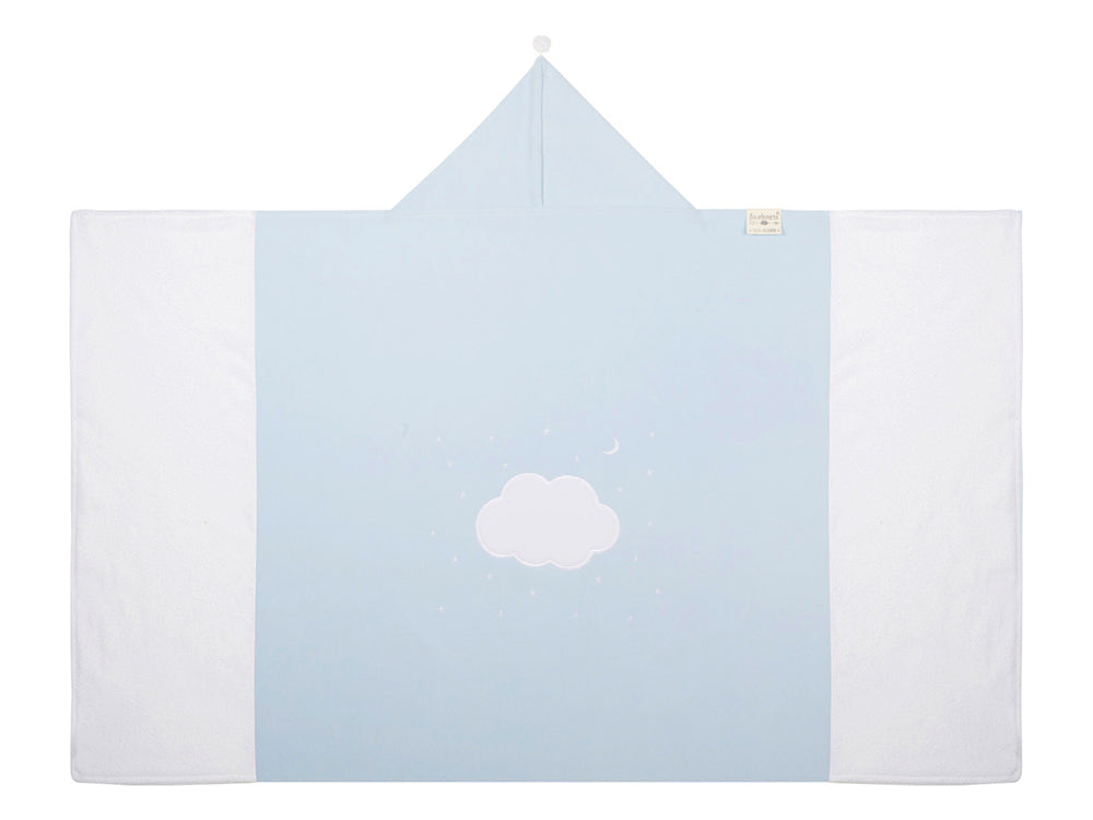 Toalla para Bebé 100% Algodón Pima Nube Azul | bambineto.com – Bambineto